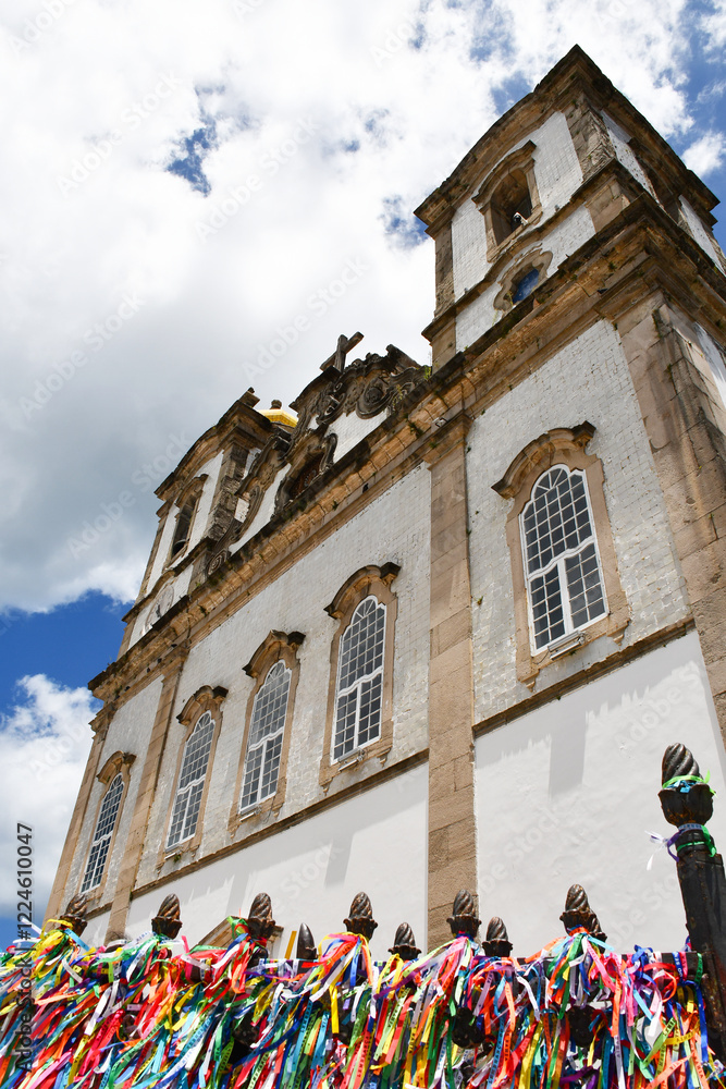 The Church of Our Lord of Bonfim, in Salvador, Bahia, is a symbol of ...
