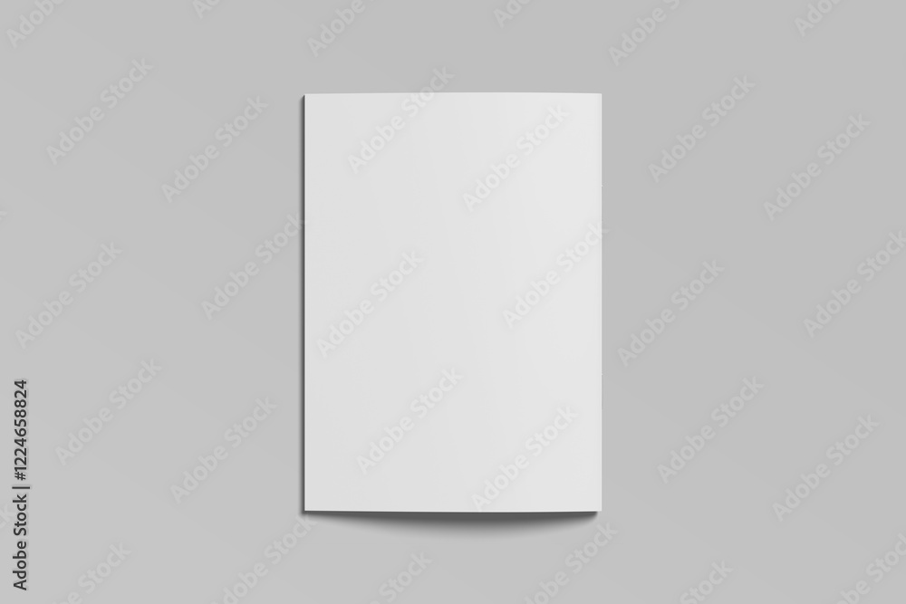 Blank a4 cover brochure catalog mockup Stock Illustration | Adobe Stock