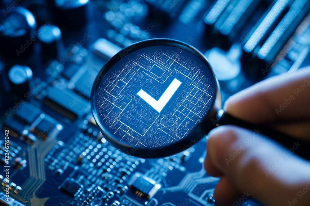 Repairman computer Installation CPU on socket of the motherboard Stock Photo | Adobe Stock