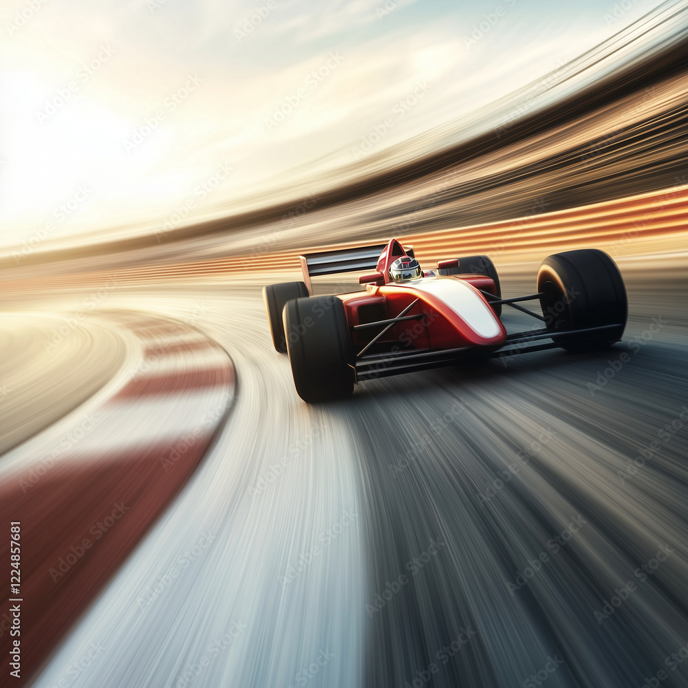 Illustration Stock formel, 1, eins, rennwagen, f1, gp2, f3, f2 ...