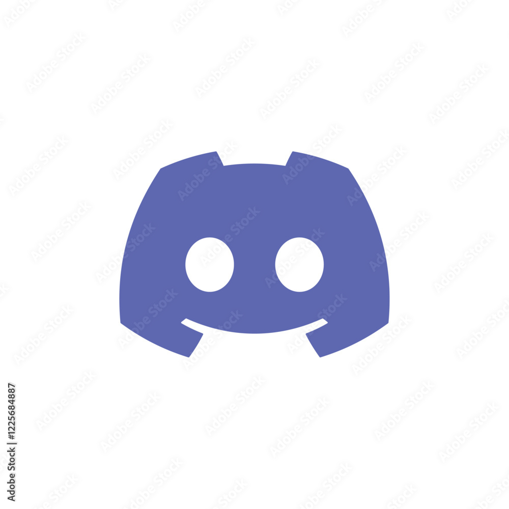 Discord icon. Versatile blue glasses Discord icon for websites, apps ...