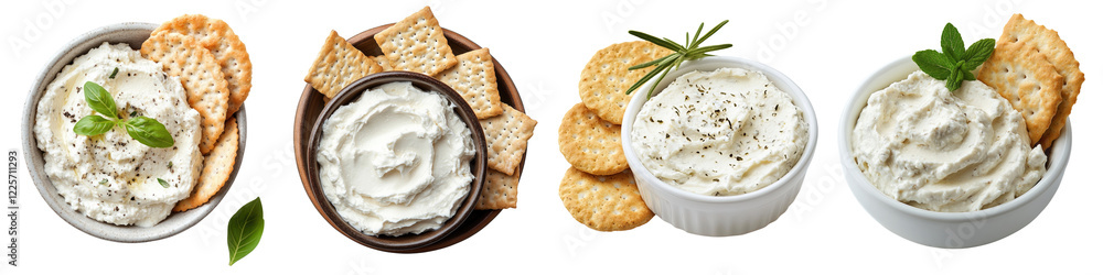 Foto de Stock Soft Goat Cheese Spread – A creamy and spreadable goat ...