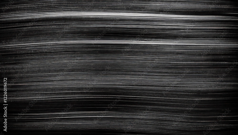 Broken Printer Artistry Streaky Faded Lines in Black Ink Toner with ...