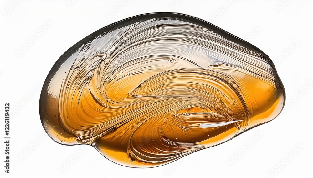 Stunning Transparent Gel Texture Design A Mystical Swirl of Whites and ...