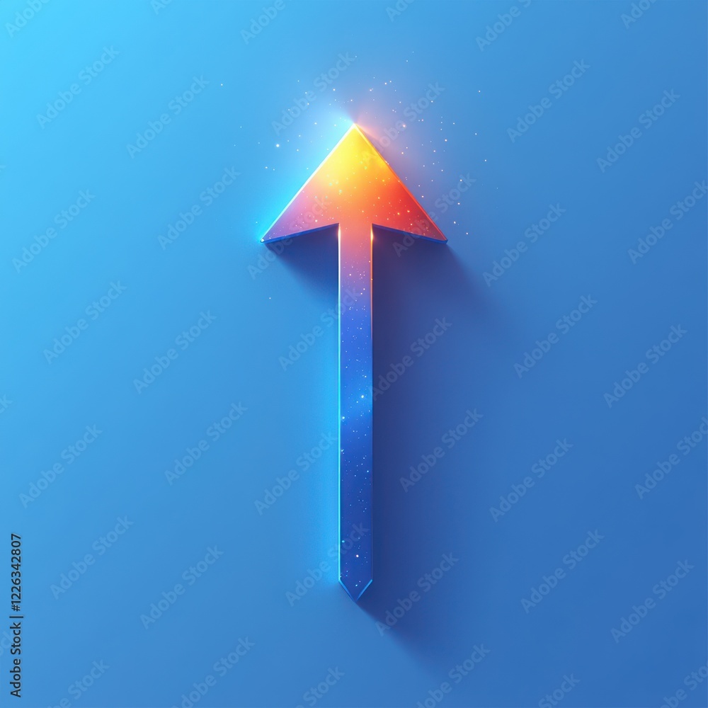 Downward Arrow Icon Minimalist Design Emoticon Navigation Indicator ...