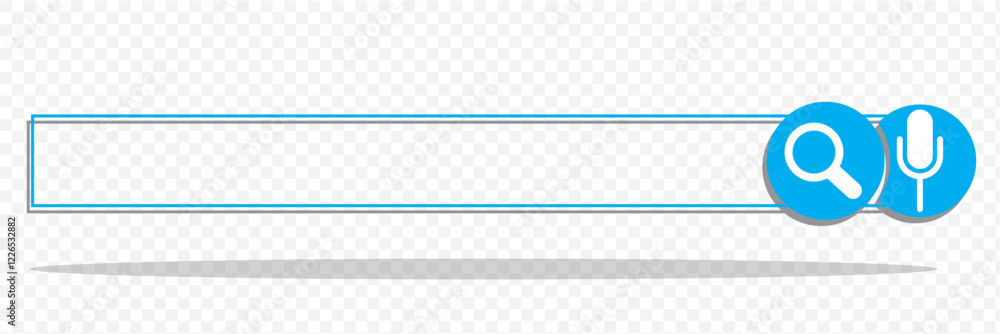 Print Search bar web page internet browser button, search box template ...
