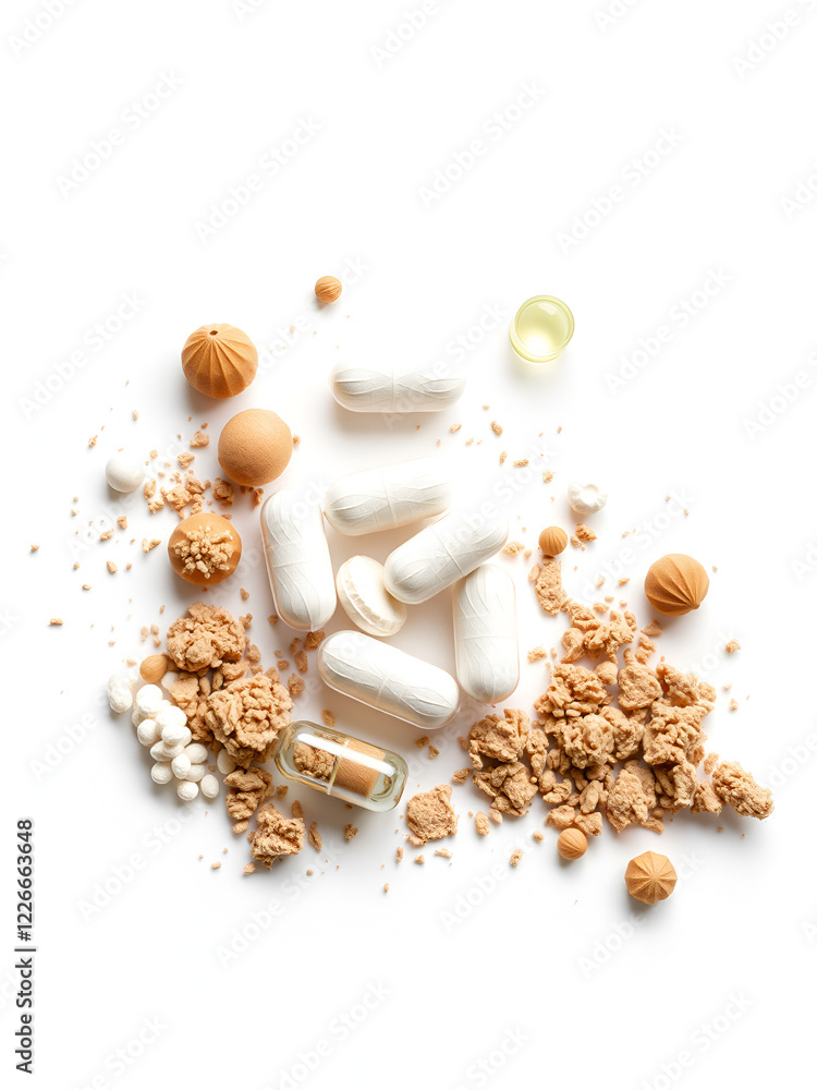 frasco con pildoras pastillas o medicamentos capsulas de medicina ...