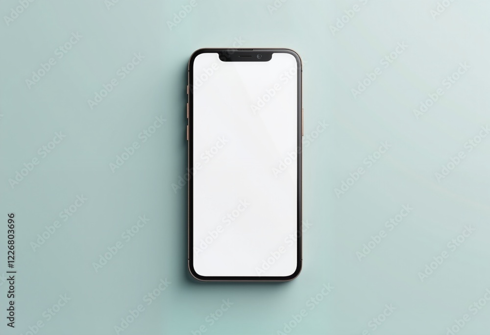 Realistic smartphone mockup. Device UIUX mockup for presentation ...