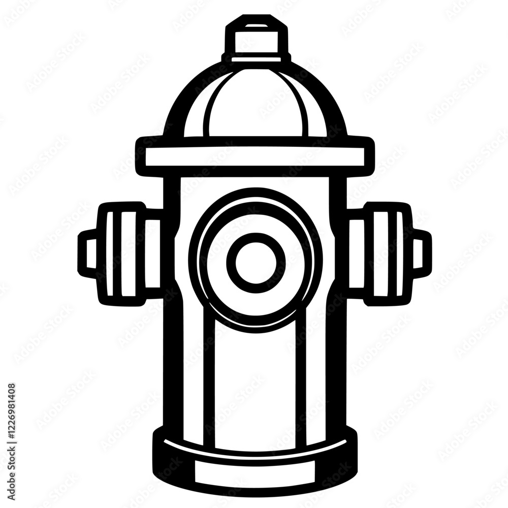 Classic Fire Hydrant: A symbol of urban safety and firefighting ...