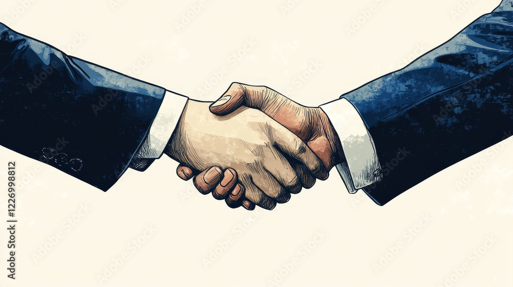 Handshake with flags of Japan and Russia, vector Asian and European ...