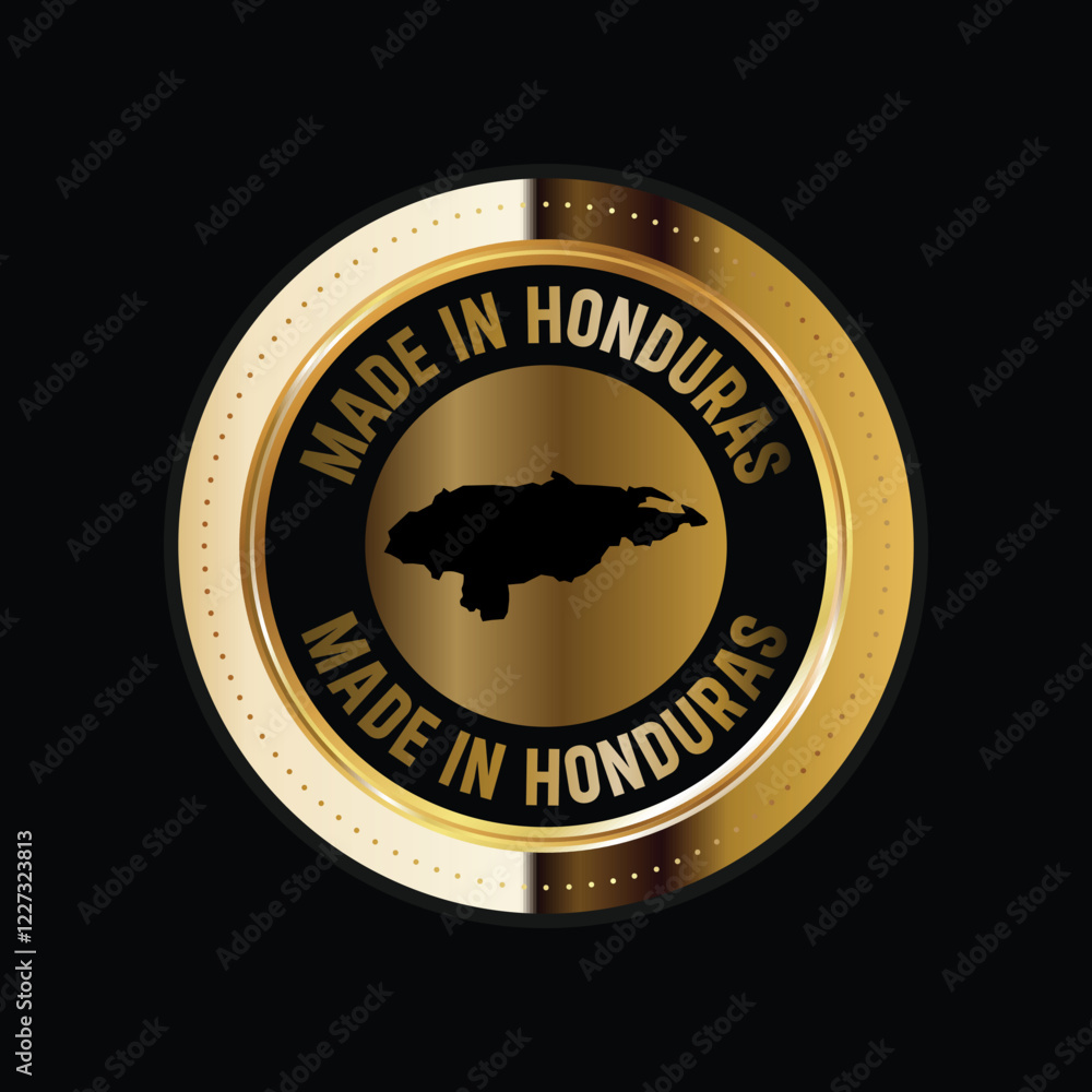 Map of Honduras. Vector illustration. Logo, Icon, and Symbol. Honduras ...