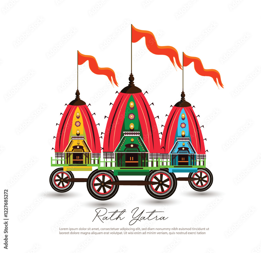 Rath Yatra festival (locally called Ratha Yatra) is based around the ...