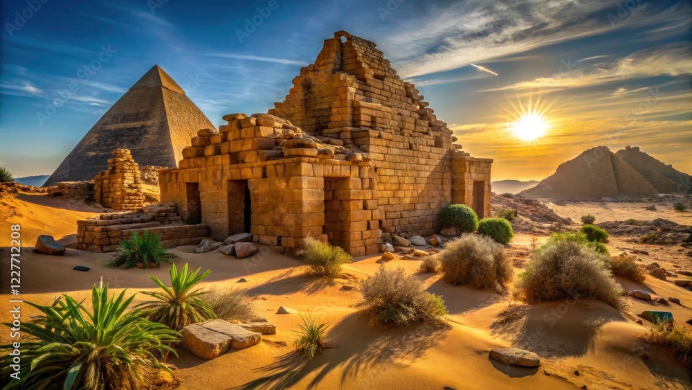 Damaged Karima Pyramid: urban exploration captures haunting beauty in ...