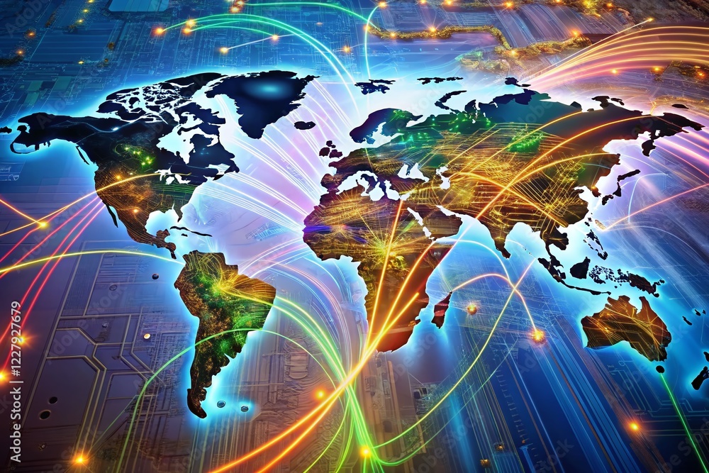 Global Semiconductor Supply Chain Map: Geopolitical Tensions ...