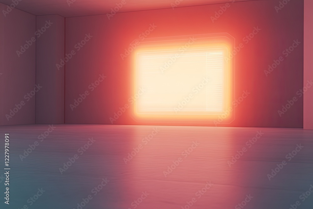 glowing holographic interface displaying vital signs and ai metrics in ...