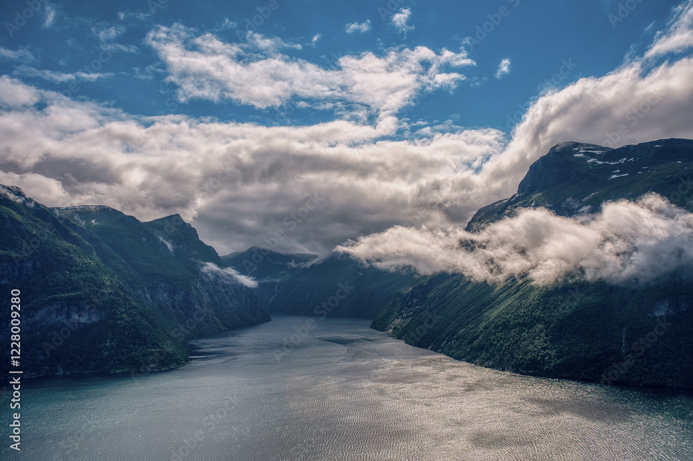 Hellesylt is a village in Stranda Municipality, Møre og Romsdal County ...