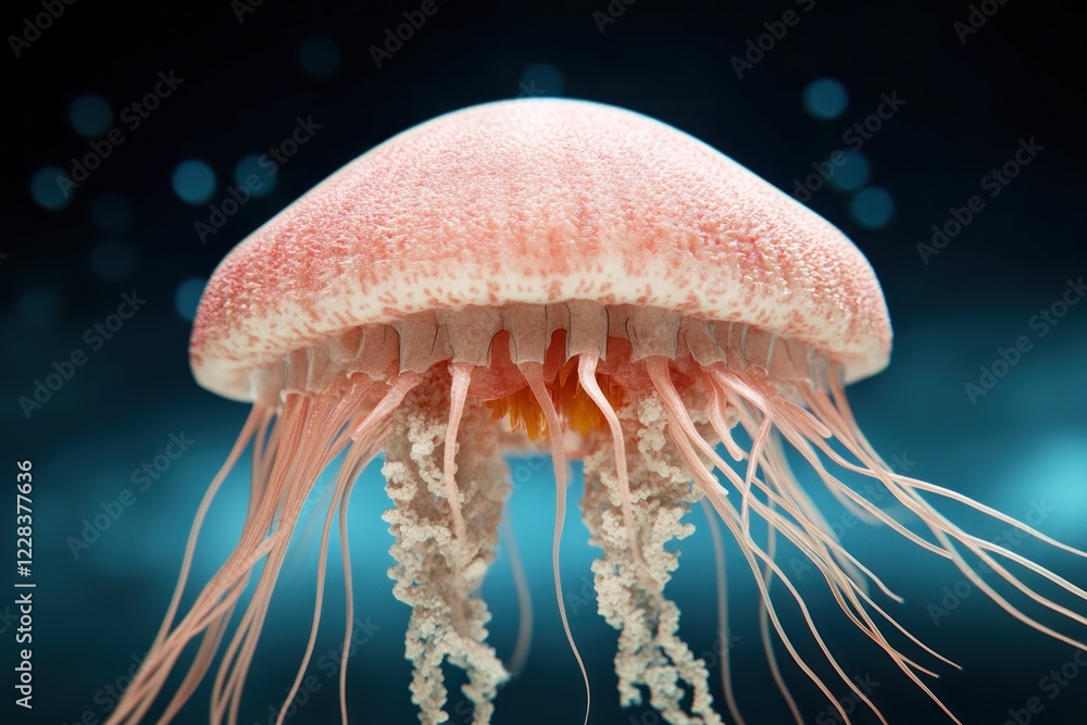 Explore the mesmerizing depths with a hyper-realistic digital painting ...