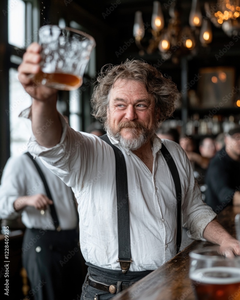 Photo Stock Man San Francisco , 19th century figure, historical icon ...