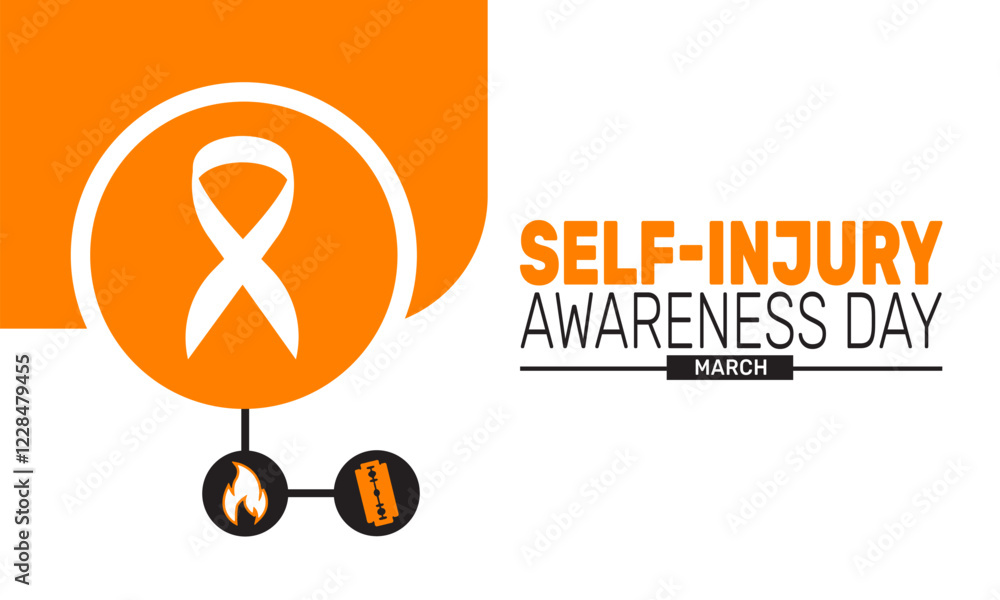 Self-Injury Awareness Day is Celebrated in March. This holiday-themed ...