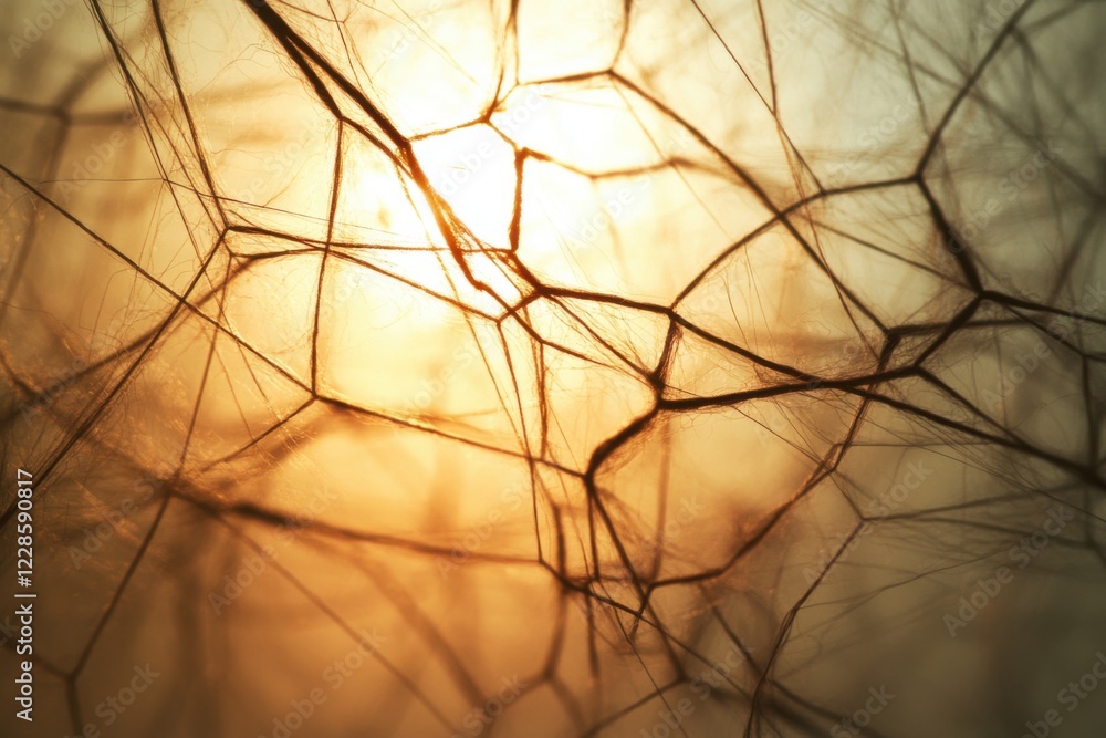 Problem solving depicted through untangled wool threads with backlit ...