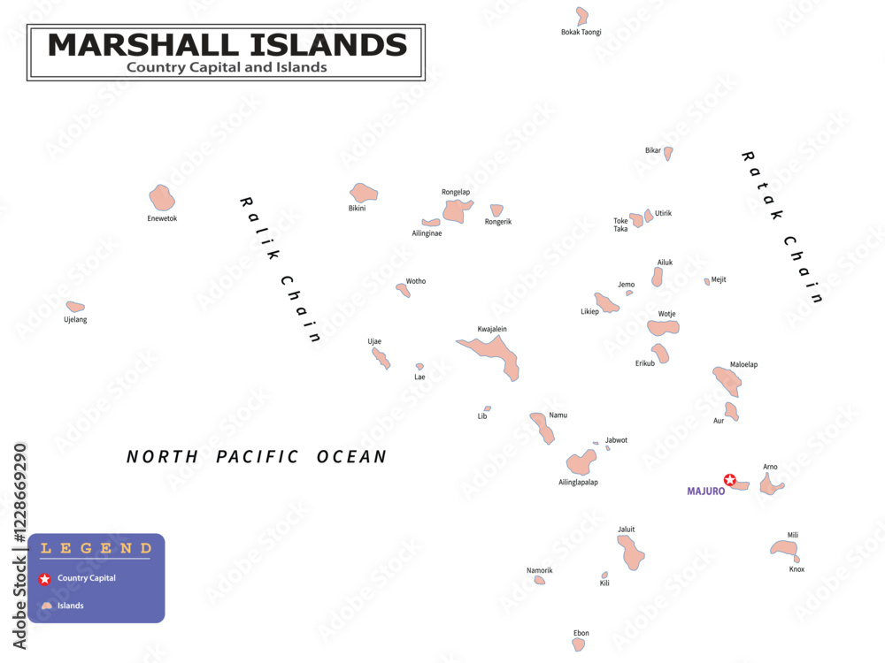 Australian Countries Geography Political map. Political map of country ...