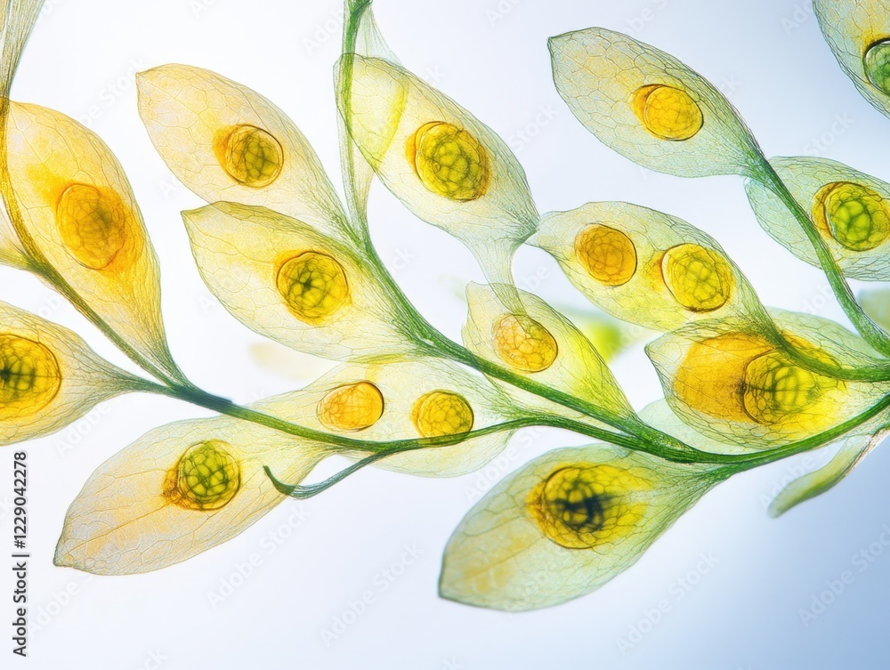 Microscopic View Stomata's Dynamic Role in Natural Transpiration and ...