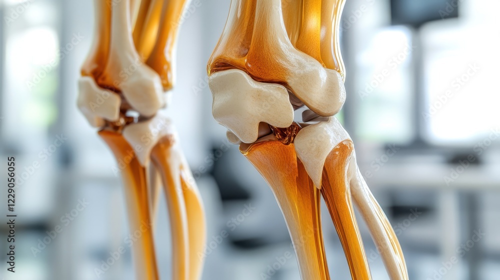 Comprehensive Illustration of Knee Ligament Injuries ACL, MCL, LCL, PCL Tears Detailed Anatomy ...