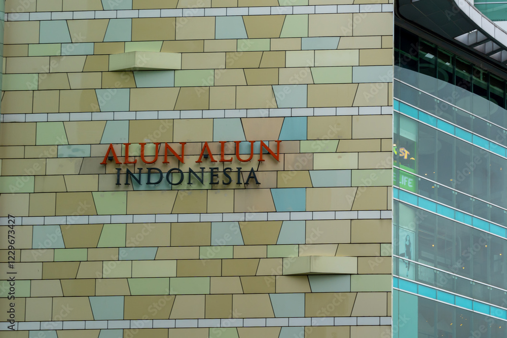 Foto de Stock Jakarta, Indonesia - January 23, 2025: Alun Alun ...