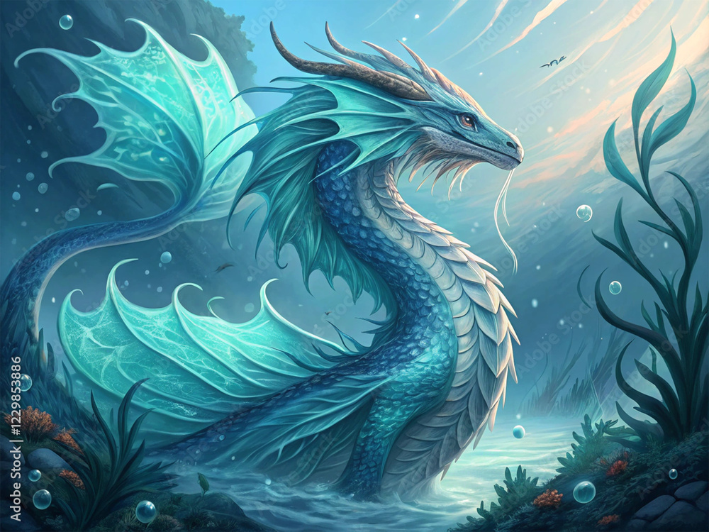 Beautiful paintings of dragons, mythical and fairy tale creatures, and ...