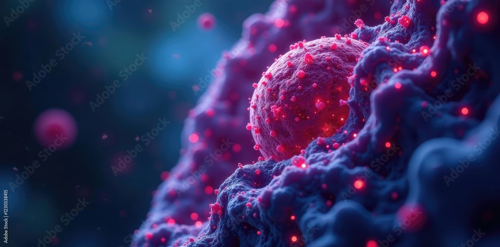 Lymphatic vessels and cancer cells within the tumor, lymphangiogenesis ...