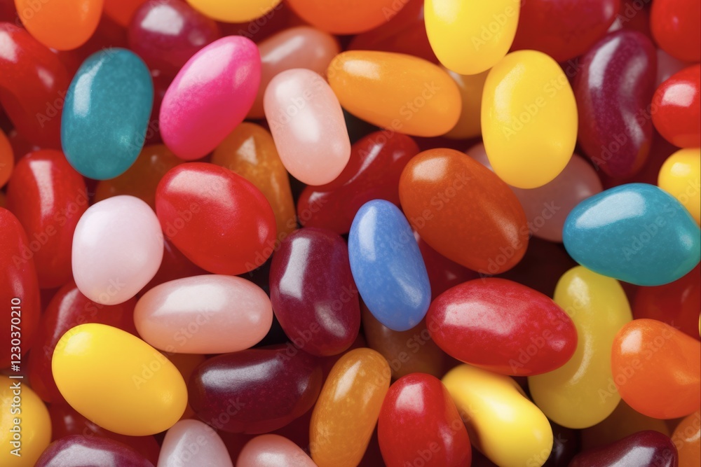Jelly Belly Logo Design. A Colorful Symbol for a Jelly Bean Candy ...