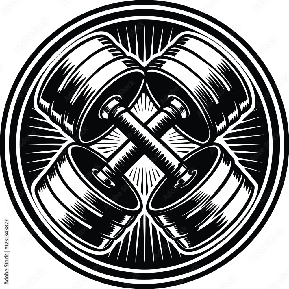 Discover unique and creative gym logo icons to elevate your fitness ...