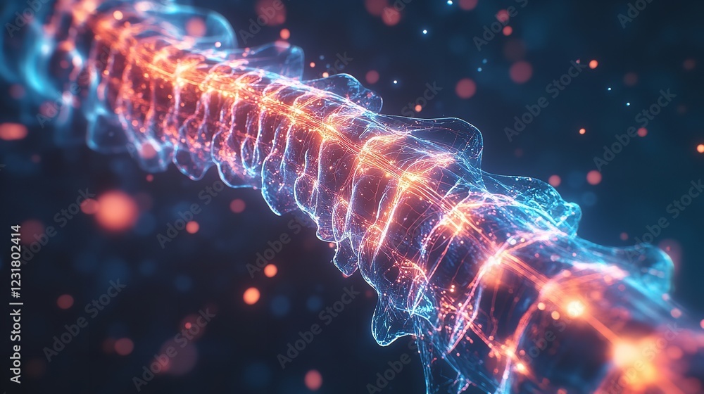 Nervous system infographic illustrating the spinal corda??s nerve roots ...