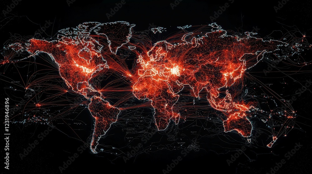 Next-Gen Mobile Network Evolution Map, illustrating global 6G research ...