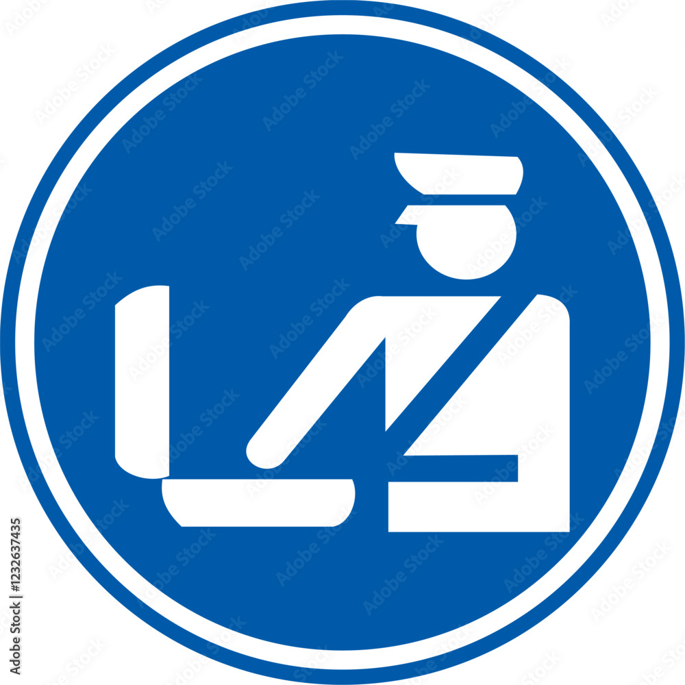 Aduana Guía e información señalización vial, política oficial ...