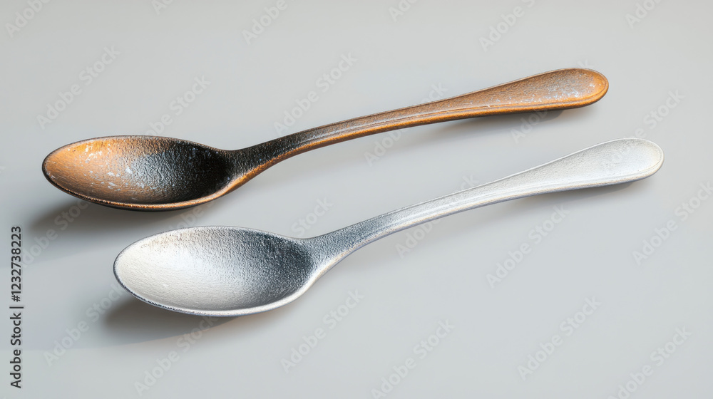 REALISTIC SPOON AND FORK STEEL ALUMINIUM IRON VECTOR PNG HD 2K 4K Stock ...