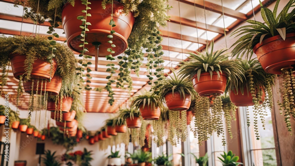 Transform your space hanging plant ceiling design ideas for modern ...