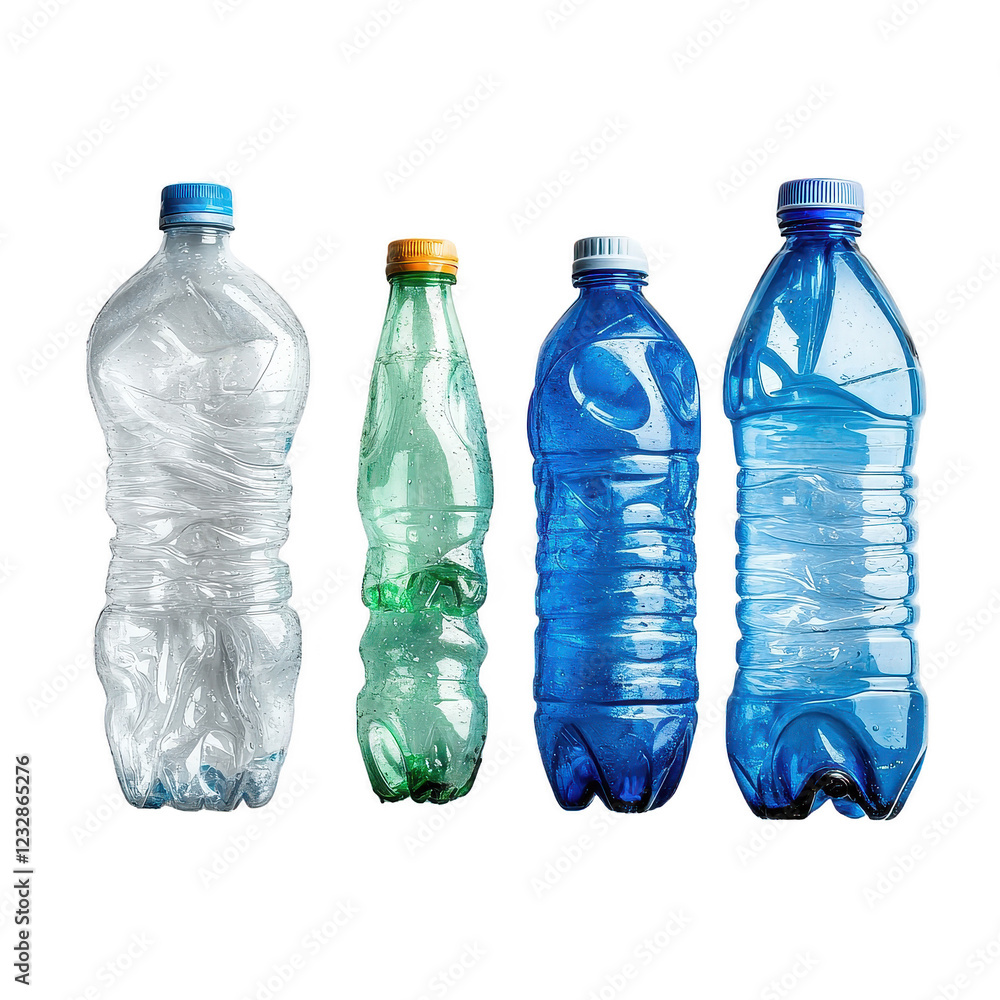 Plastic bottle trash recycle water waste garbage background pet empty ...