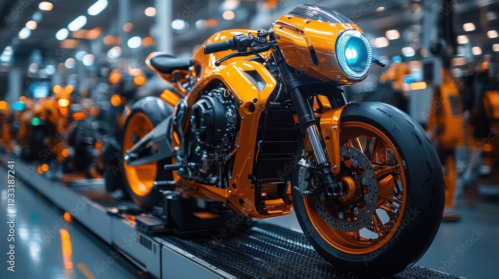 Germany An electric motorcycle assembly plant with cutting-edge ...