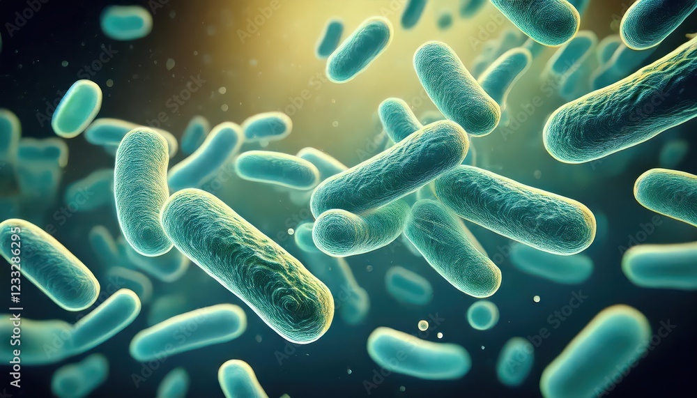 Stunning Microscopic View of Lactobacillus Acidophilus Bacteria ...