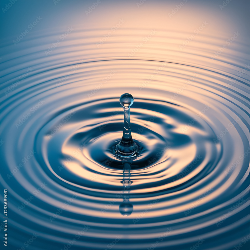 drop, water, splash, ripple, droplet, liquid, surface, impact, wave ...