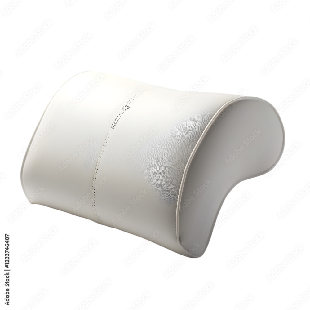 Orthopedic Lumbar Pillow With Mem Transparent Background with Realistic ...