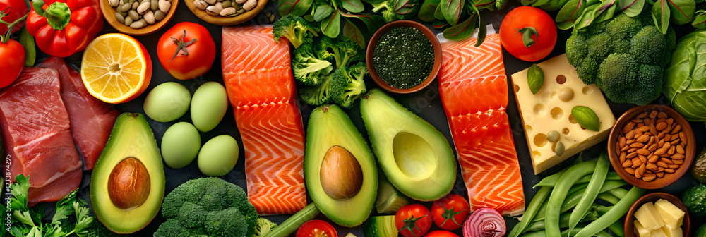 Ketogenic Diet Food Source: High Fats, Proteins and Fibers with Low ...