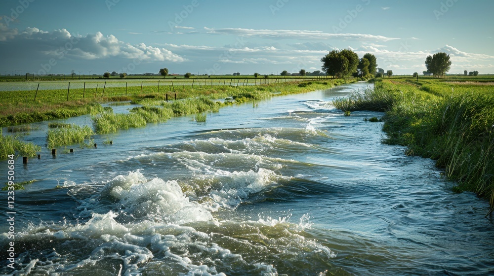 Flood Control: By managing water through levees, canals, and reservoirs ...