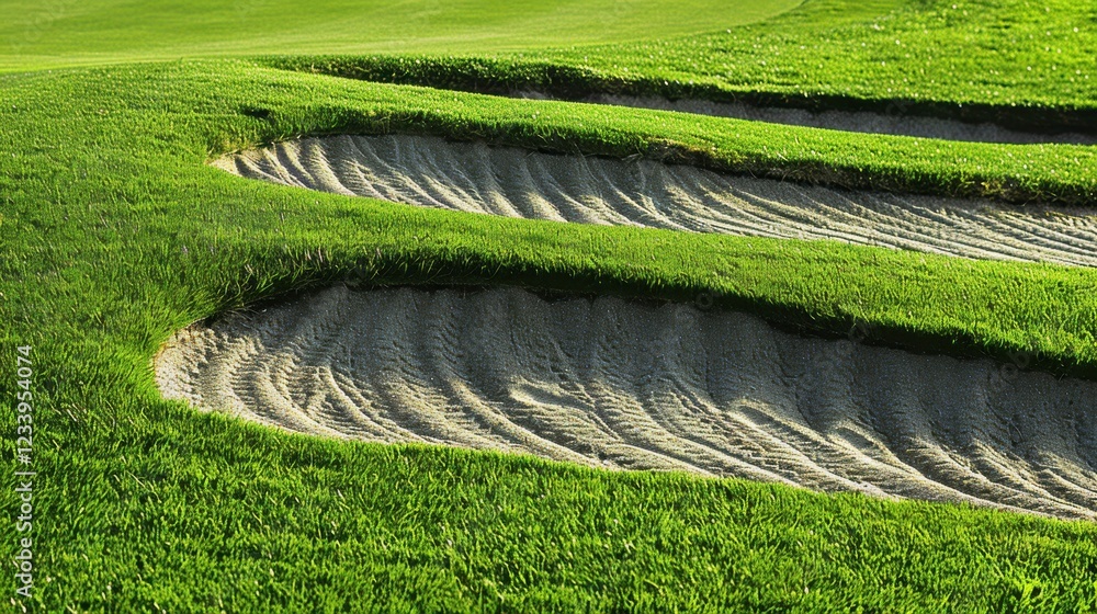Golf Course Maintenance: Sand is used in bunkers and for topdressing ...