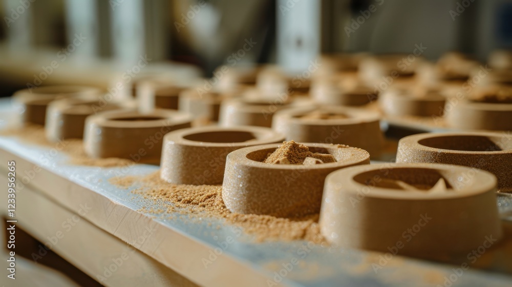 3D Printing: Sand molds are integral to industrial 3D printing, used to ...