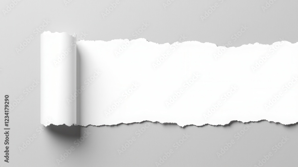 Aesthetic torn paper background texture for graphic design. Stock ...