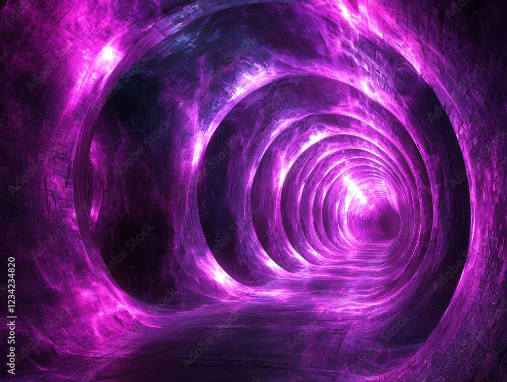 Stock-Illustration „Quantum computer analyzes gravitational anomalies ...