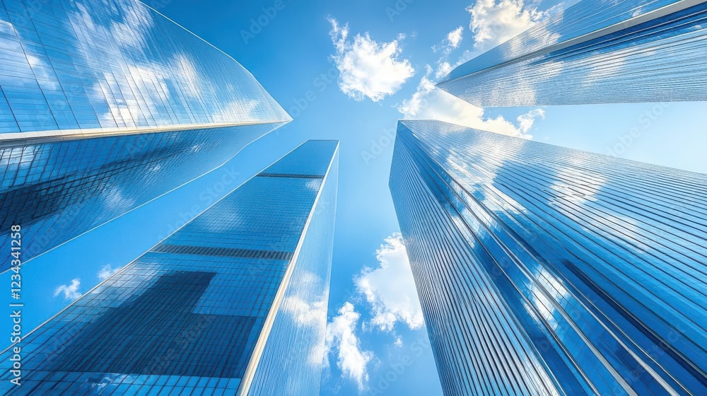 Transform skyscrapers into inspiring symbols of leadership Stock Photo ...