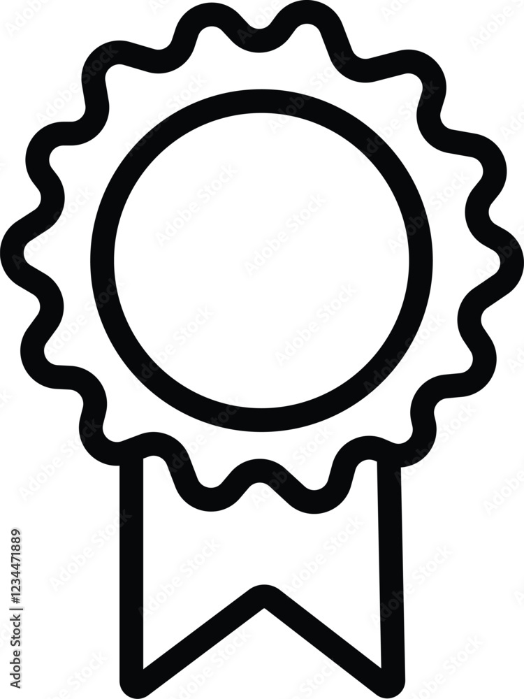 Quality certify badge icon. ribbon and banner. premium quality and ...